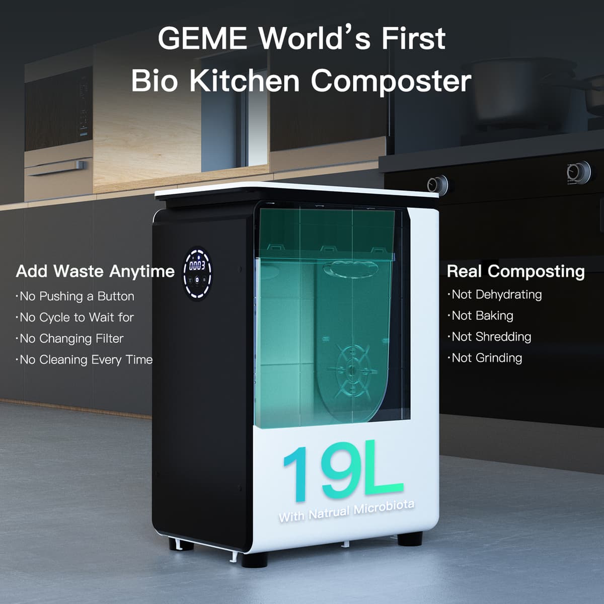 GEME Composter (1 Year Warranty) | GEME