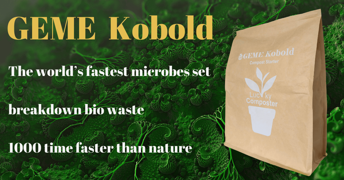 GEME Kobold: Premium Compost Starter for Rapid Food Waste to Soil ...
